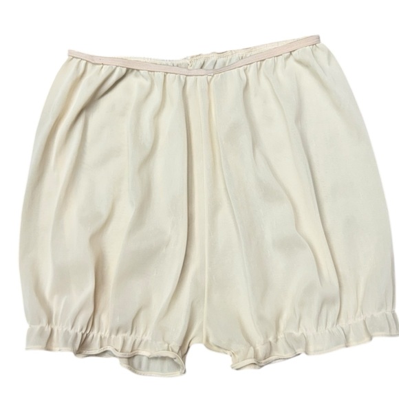 Vintage | Intimates & Sleepwear | Vintage Ivory Sheer Bloomers Slip ...